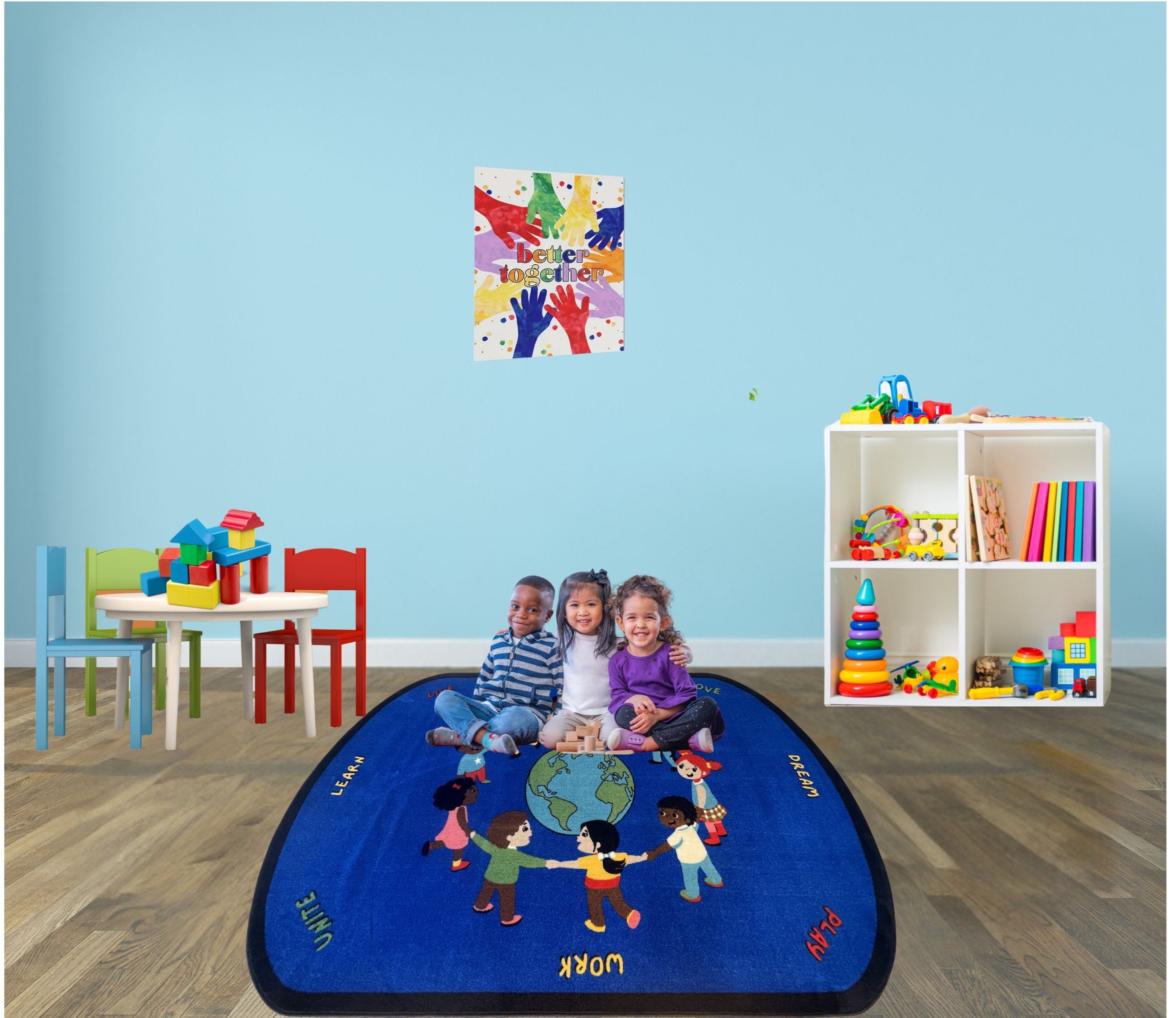 Educational Classroom Rugs - Interactive Learning Rugs | Kids Rug World